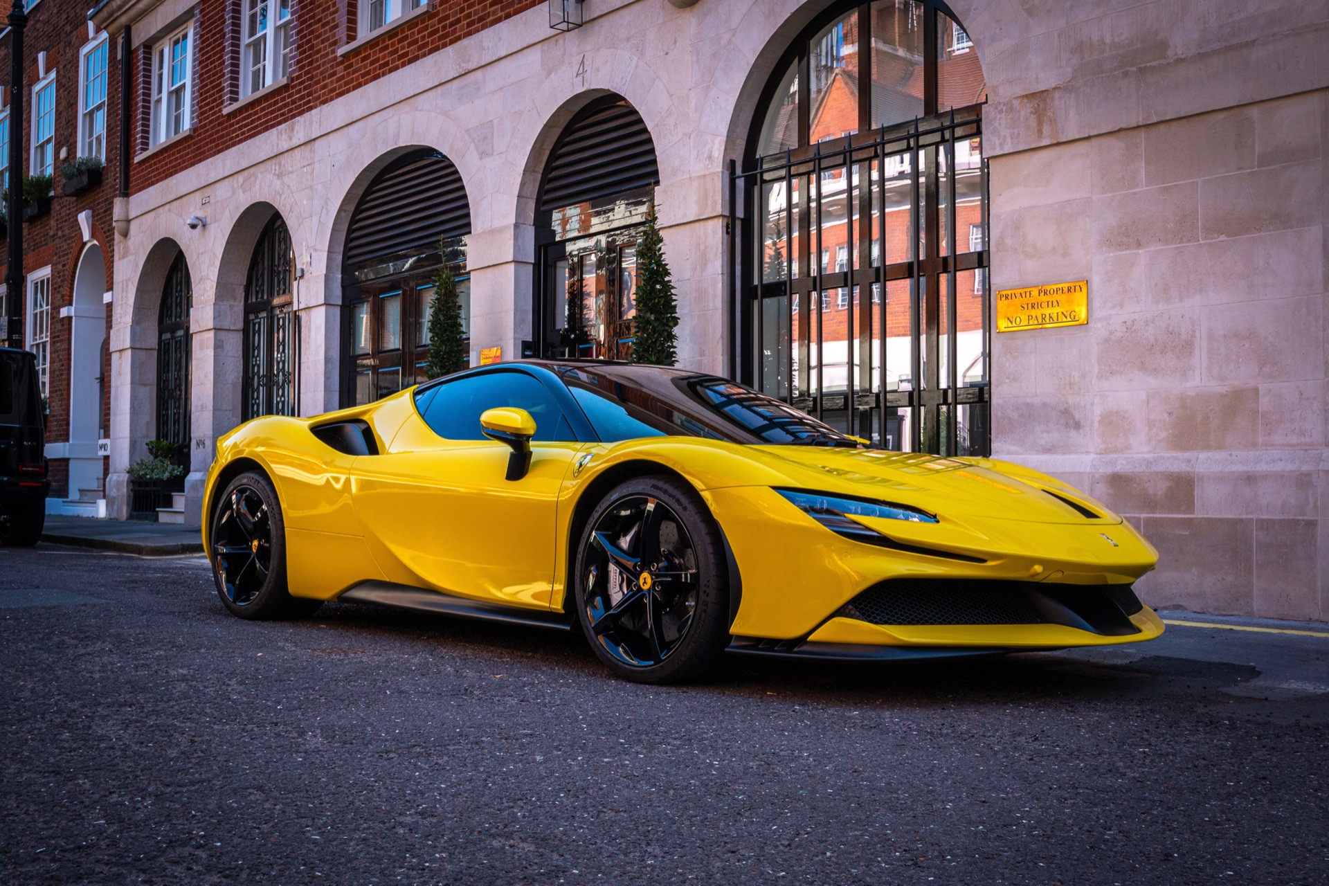 Yellow Ferrari Logo Wallpaper Ferrari : Logo And Wheel Wallpaper For